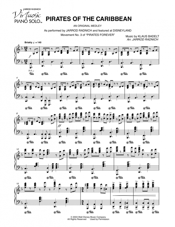 Pirates of the Caribbean – Jarrod Radnich — The Official Website